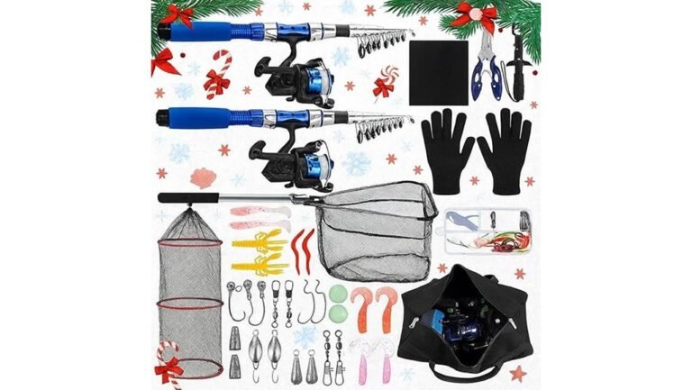 51 Pcs Christmas Fishing Pole Combo Review
